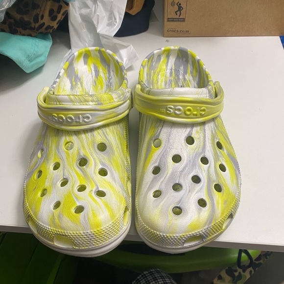 CROCS | Shoes | Crocs Marble Classic Clog | Poshmark